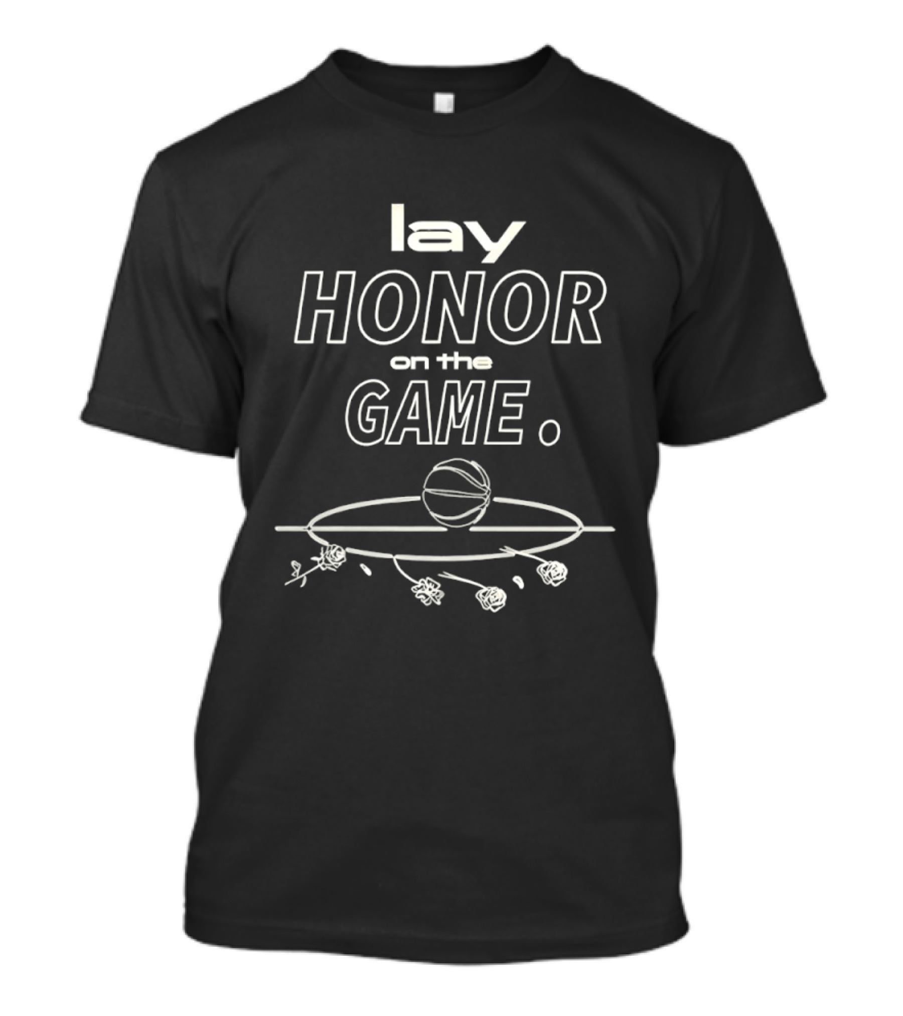 Indiana Fever 2026 Lay Honor On The Game Basketball Court Roses T-Shirt