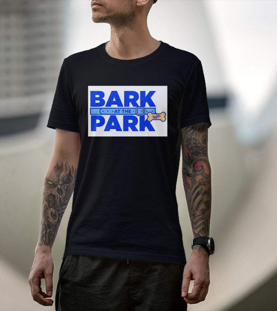 Kansas City Royals Bark At The Park Royals Bone T-Shirt