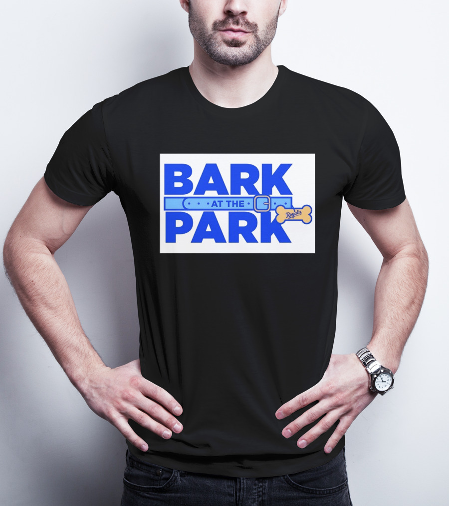 Kansas City Royals Bark At The Park Royals Bone T-Shirt