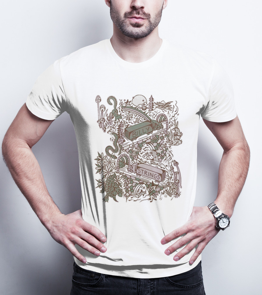 Billy Strings Winter 2026 Asheville Tunnels T-Shirt