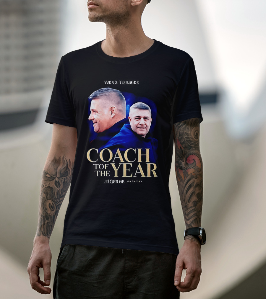 New England Patriots Mike Vrabel Coach Of The Year T-Shirt
