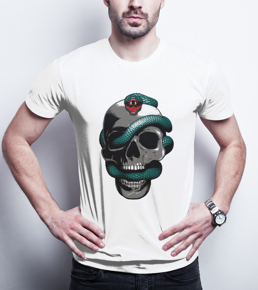 Brad Arnold Snake Skull T-Shirt