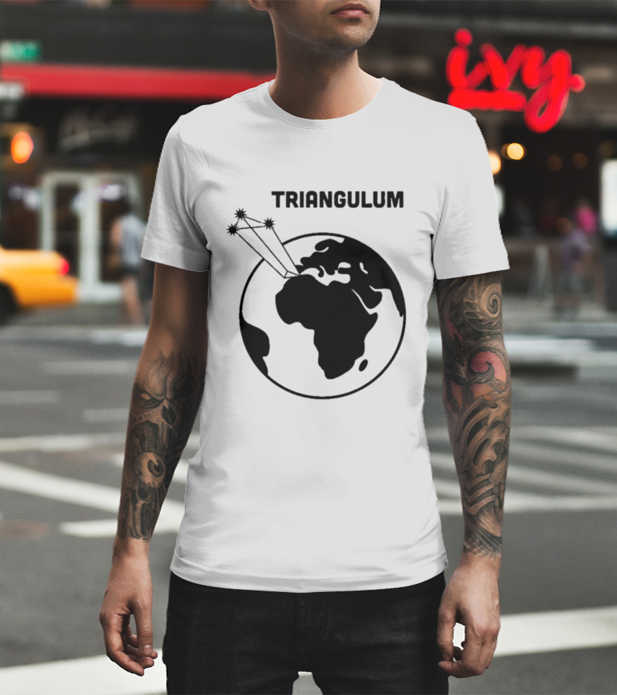 Triangulum Earth Star Constellation T-Shirt