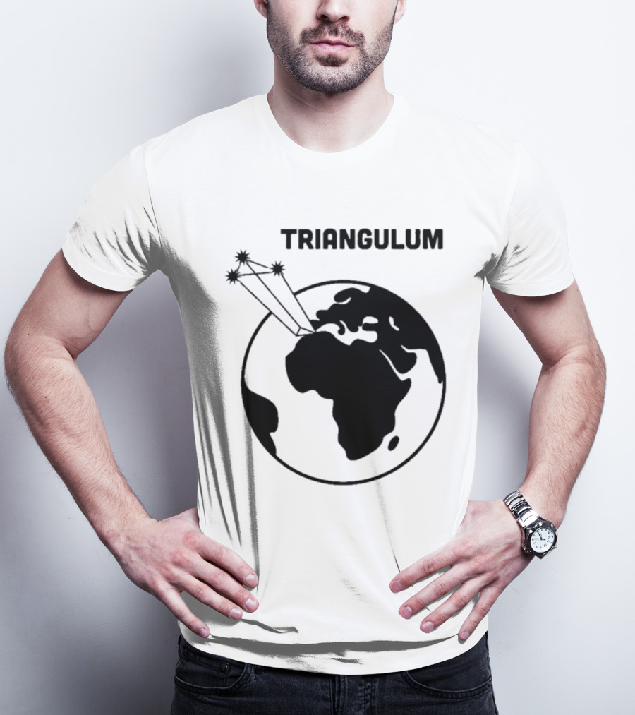 Triangulum Earth Star Constellation T-Shirt