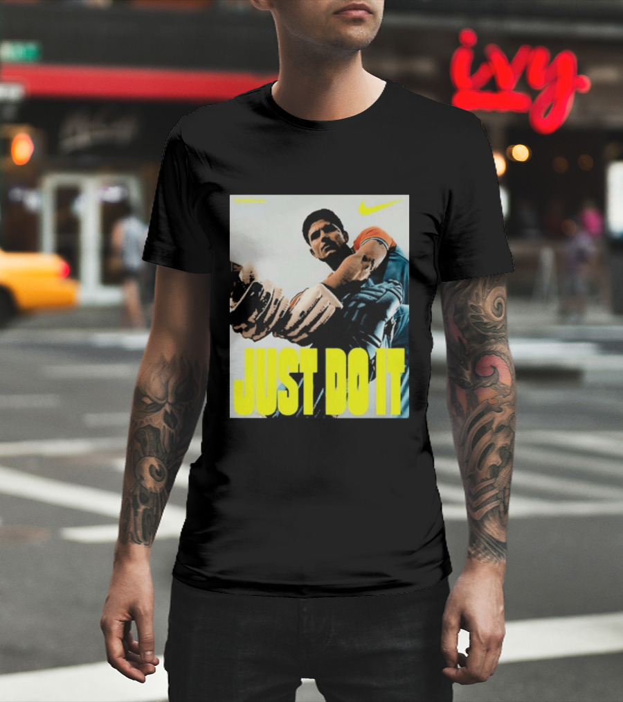 Nike Shubman Gill Just Do It Collaboration Athletic Wear T-Shirt