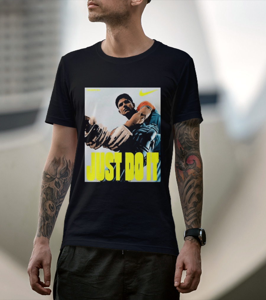 Nike Shubman Gill Just Do It Collaboration Athletic Wear T-Shirt
