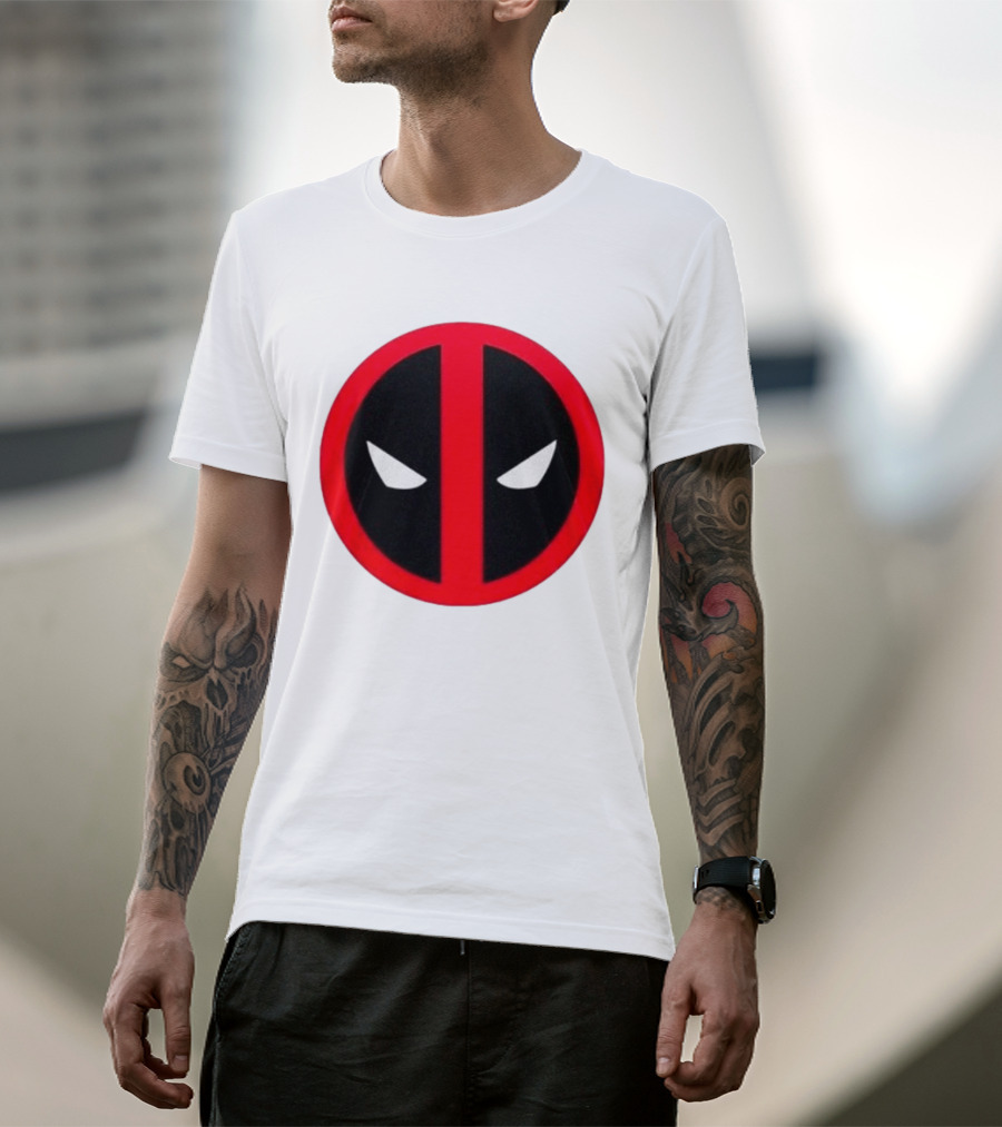 Deadpool 10th Anniversary 2016 2026 Maximum Effort Iconic Red Black White T-Shirt