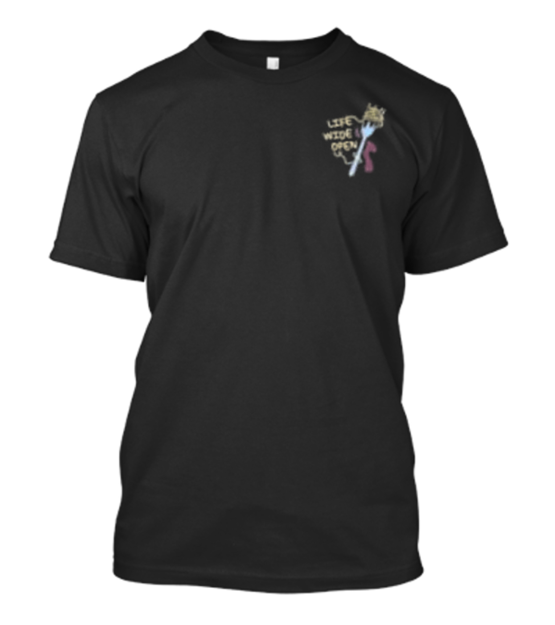 CboysTV Life Wide Open Spaghetti Night Pastel Handprint T-Shirt