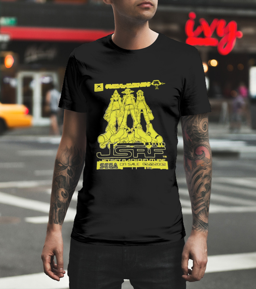 Jet Set Radio Future JSRF SEGA Xbox 2002 T-Shirt