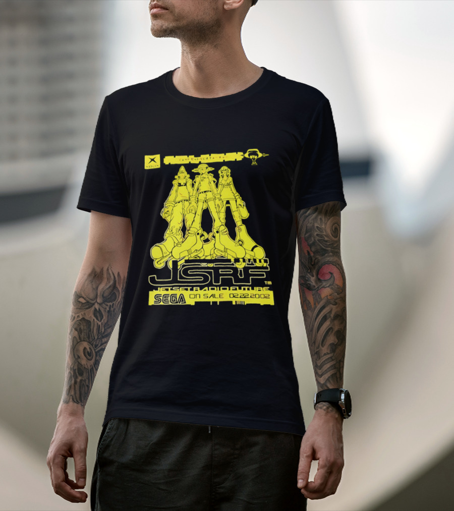 Jet Set Radio Future JSRF SEGA Xbox 2002 T-Shirt