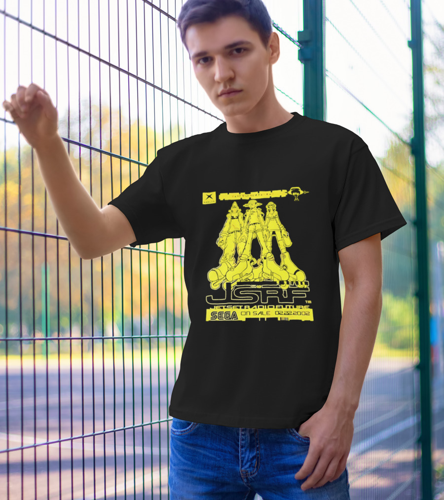 Jet Set Radio Future JSRF SEGA Xbox 2002 T-Shirt