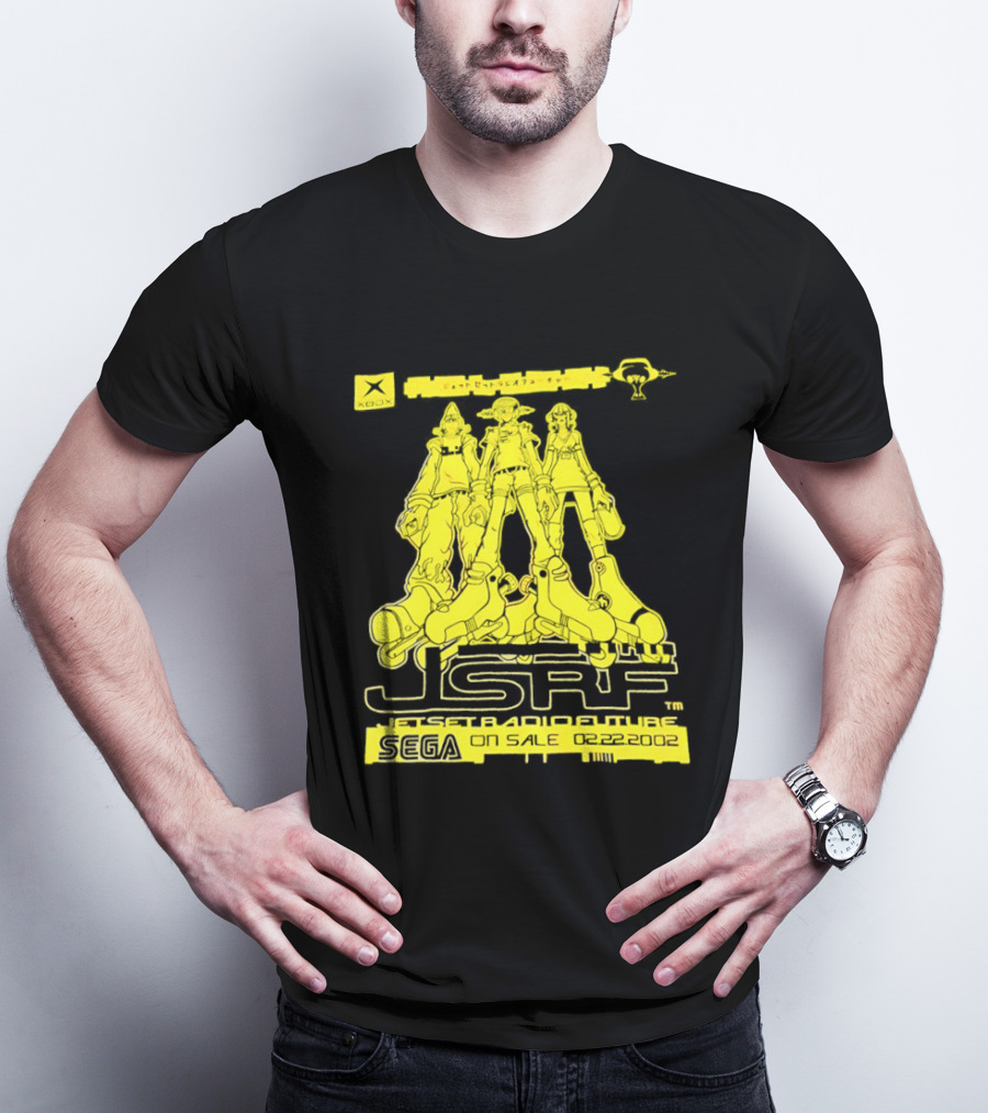 Jet Set Radio Future JSRF SEGA Xbox 2002 T-Shirt