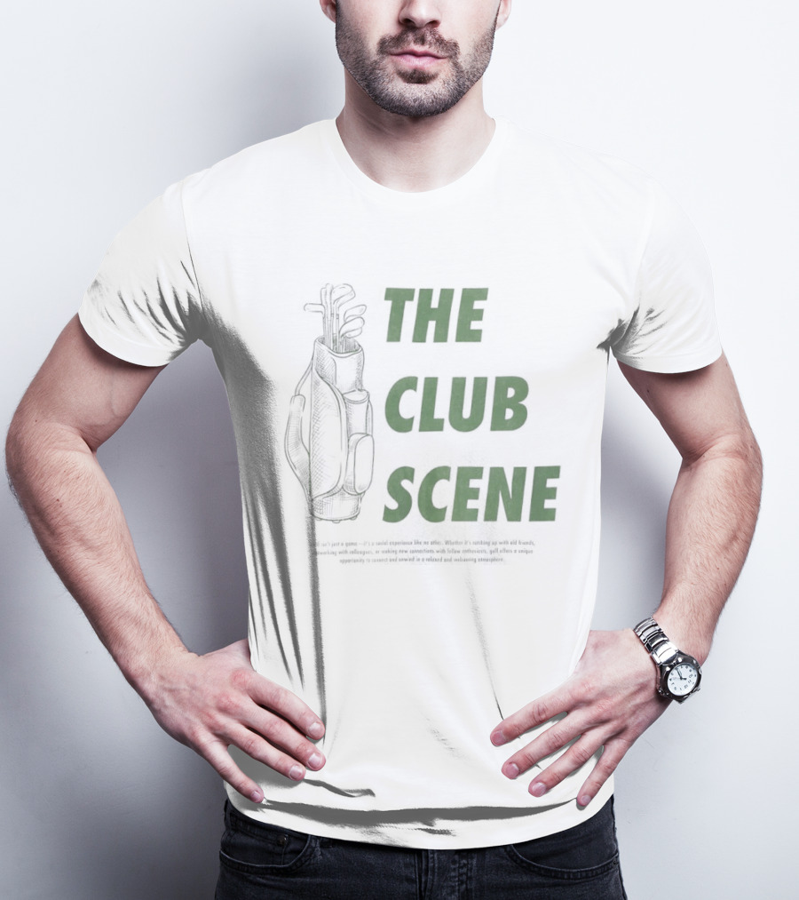 The Club Scene Sunday Parlay Golf Club T-Shirt
