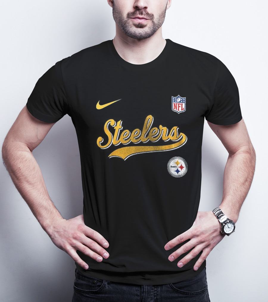 Pittsburgh Steelers NFL 250th Anniversary Nike Collaboration T-Shirt