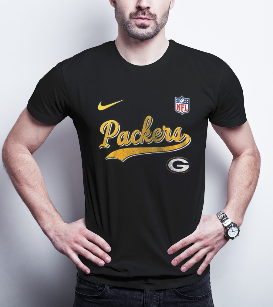 Green Bay Packers NFL Nike Collaboration 250th USA Edition T-Shirt