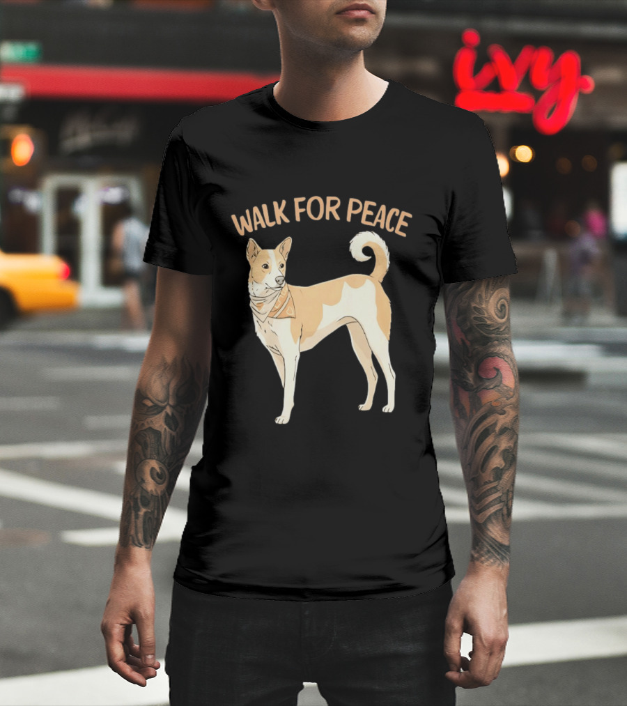 Walk For Peace Aloka Dog T-Shirt