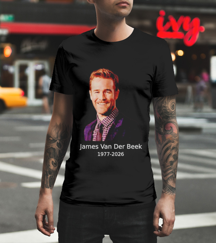 RIP James Van Der Beek James Vanderbeek T-Shirt