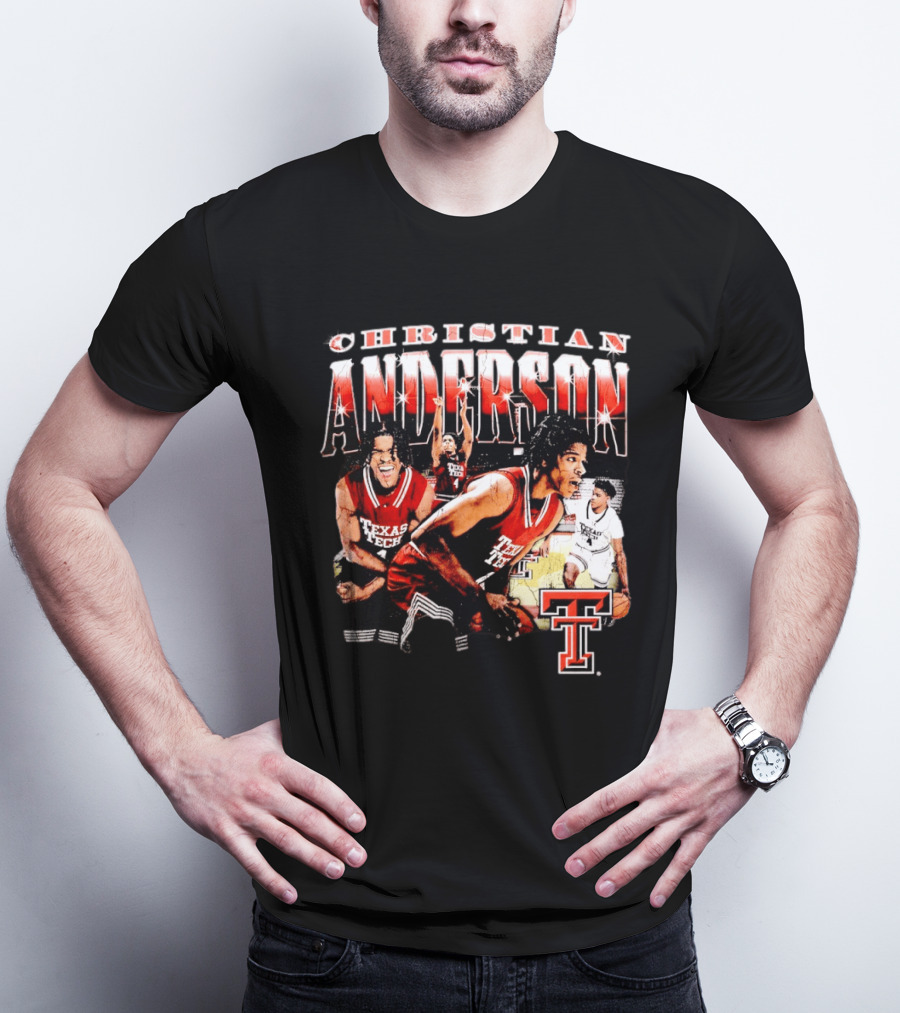 Christian Anderson Texas Tech Basketball 90s T-Shirt