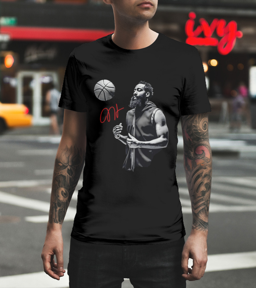James Harden Basketball Cleveland Cavaliers T-Shirt