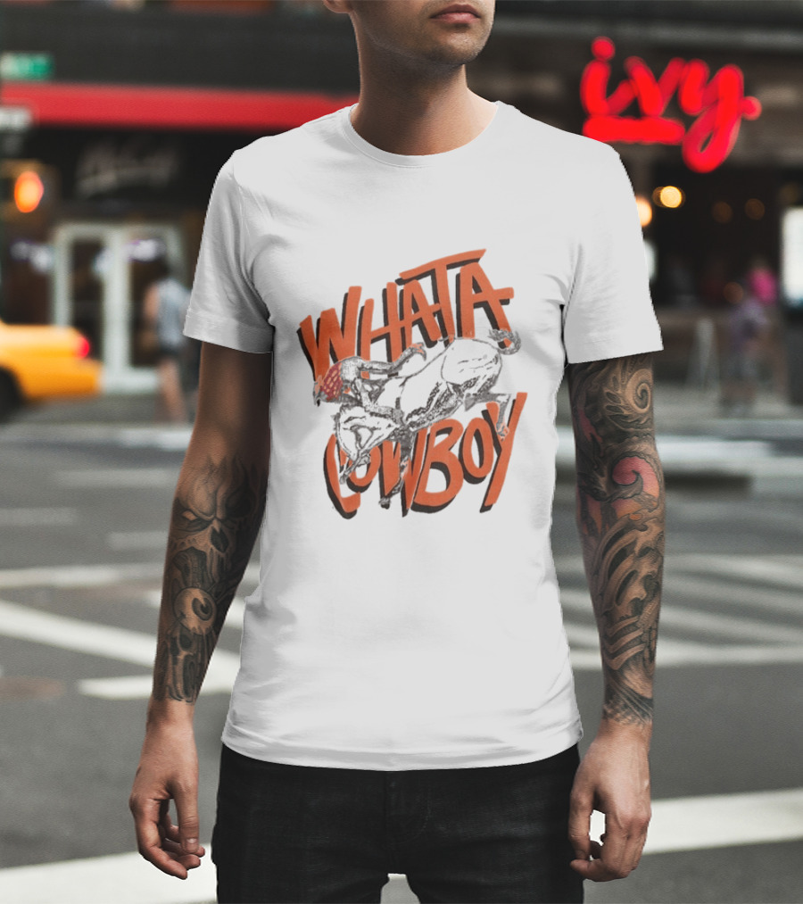 Wrangler X Whataburger What A Cowboy Vintage Rodeo T-Shirt