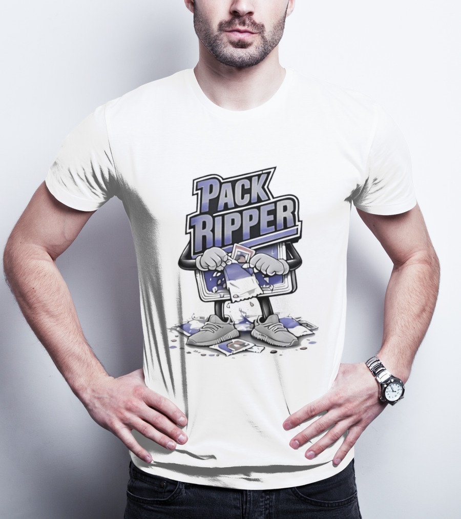 Pack Ripper Trading Card Cartoon T-Shirt