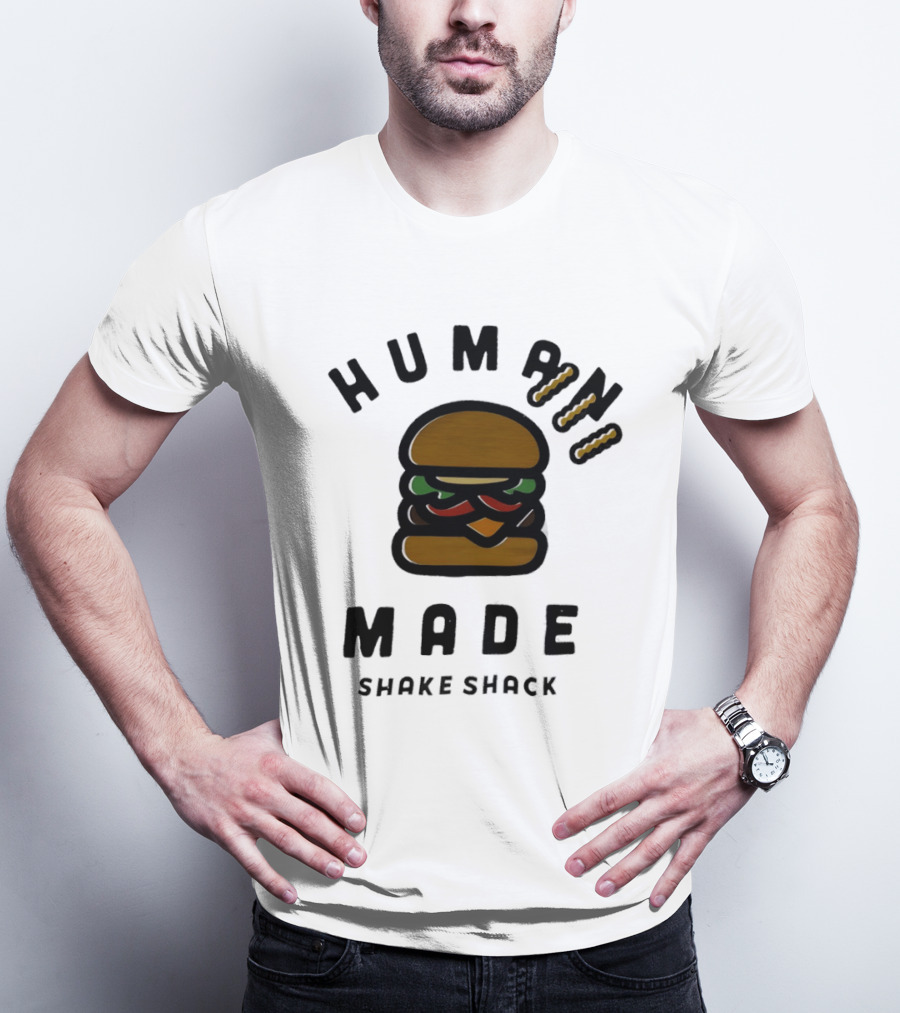 Human Made Shake Shack Hamburger T-Shirt