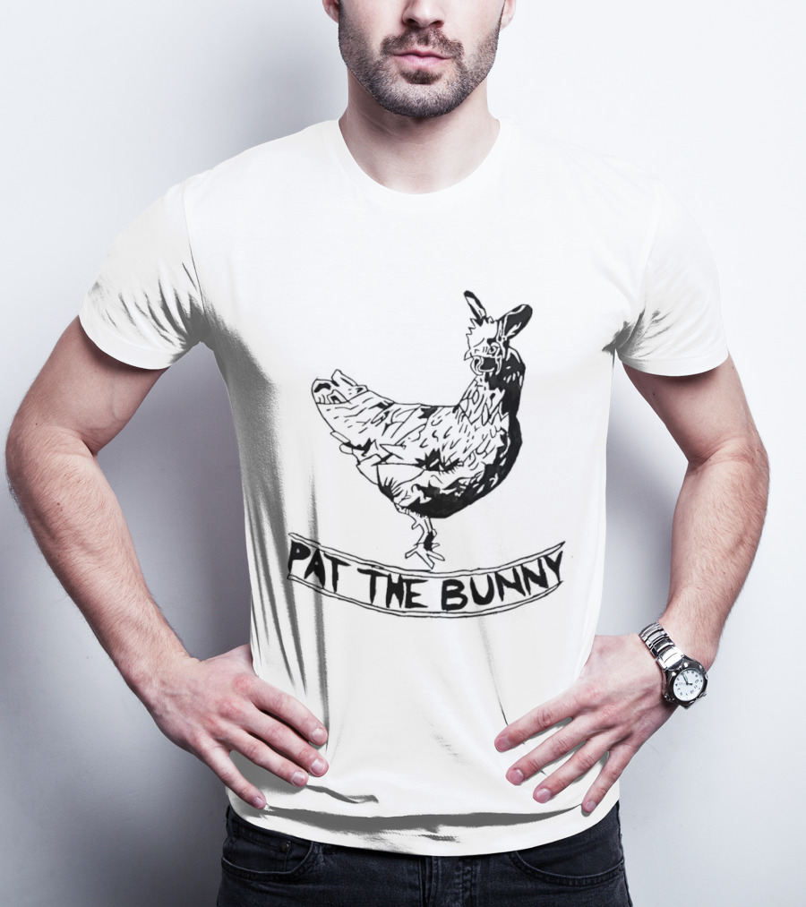 Rooster Pat The Bunny T-Shirt