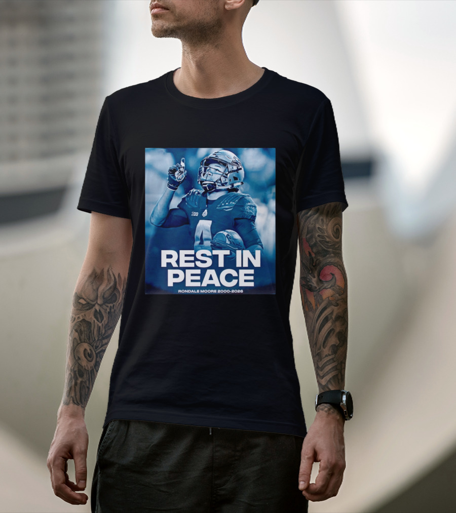 Rondale Moore Rest In Peace 2000 2026 Football T-Shirt