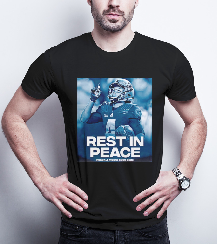 Rondale Moore Rest In Peace 2000 2026 Football T-Shirt