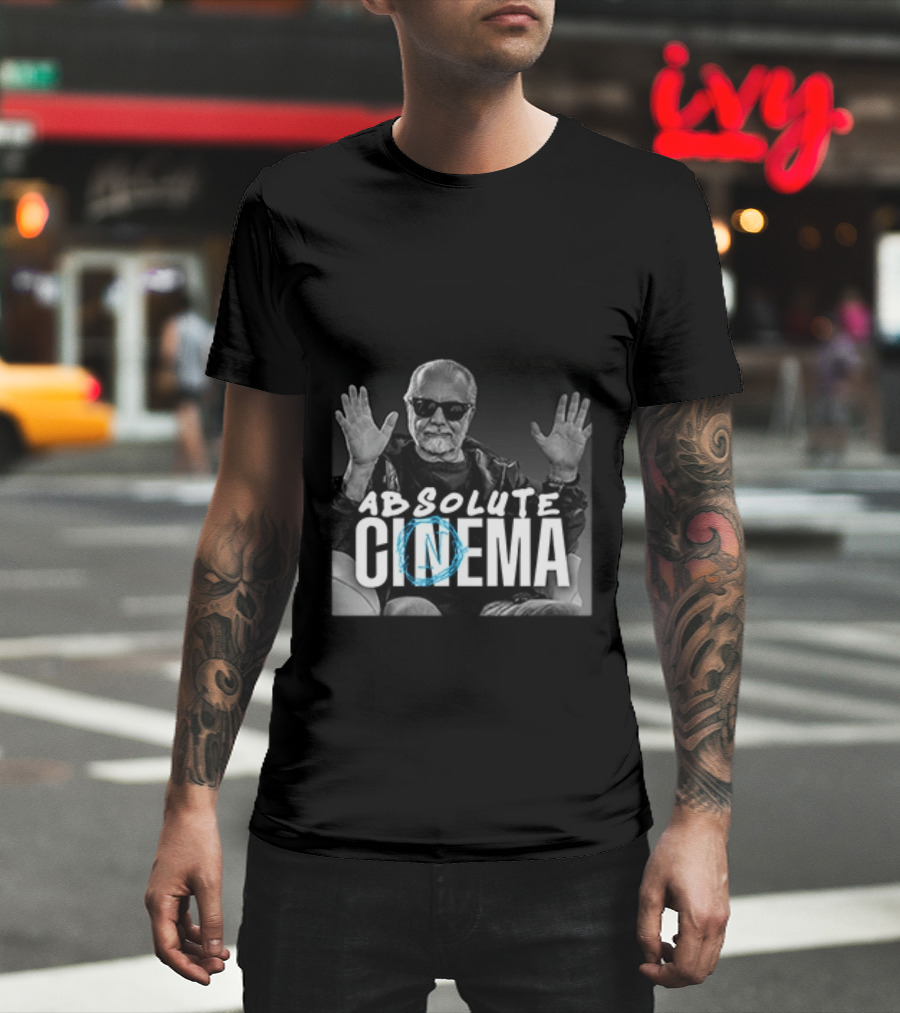 Aurelio De Laurentiis Absolute Cinema Hands Up T-Shirt