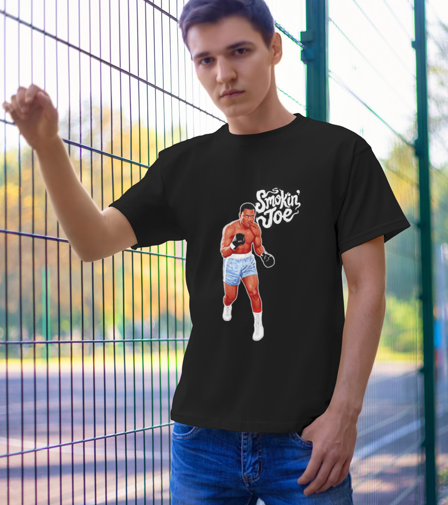 Joe Frazier Smokin' Joe Boxing Legend Historic Fighter T-Shirt