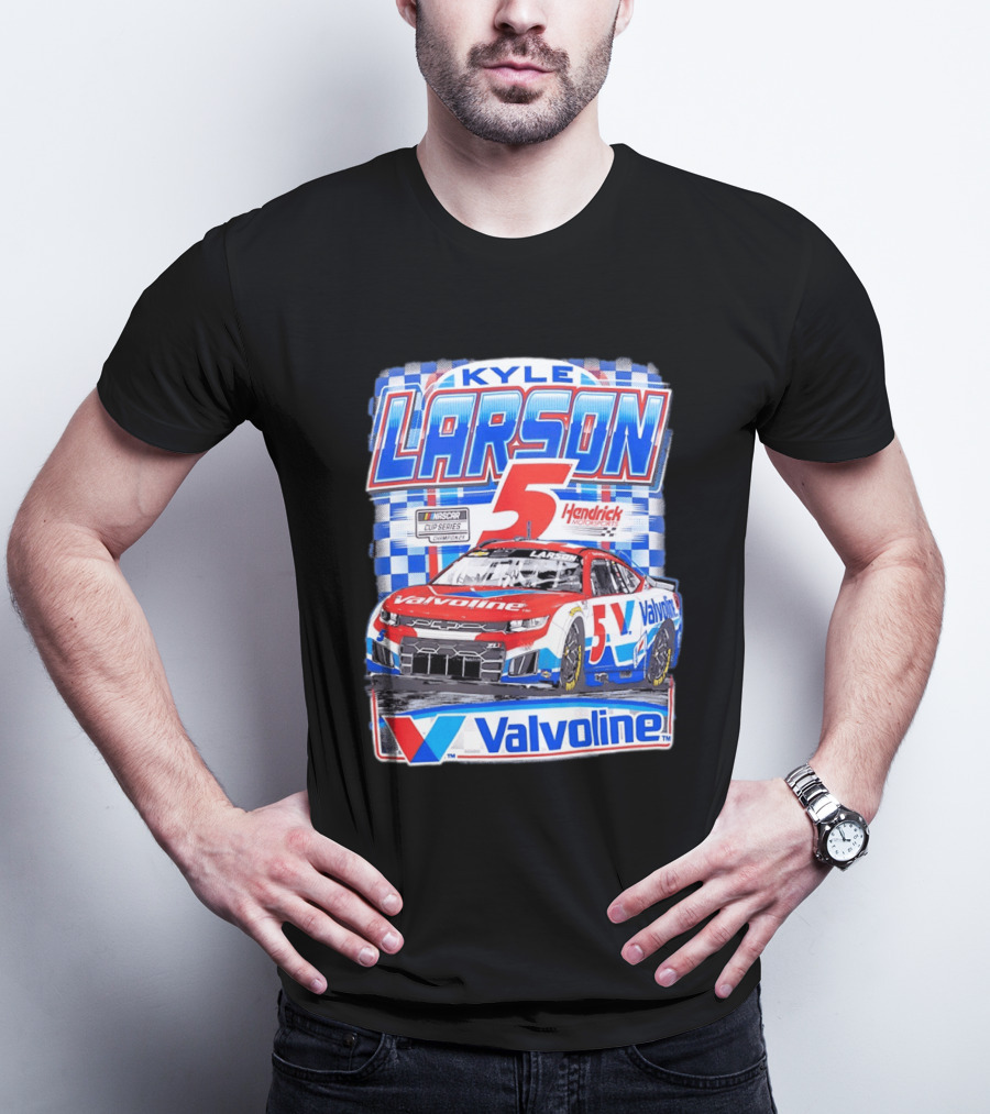 Kyle Larson 5 Valvoline Hendrick Motorsports NASCAR Cup Series Chevrolet Camaro ZL1 T-Shirt
