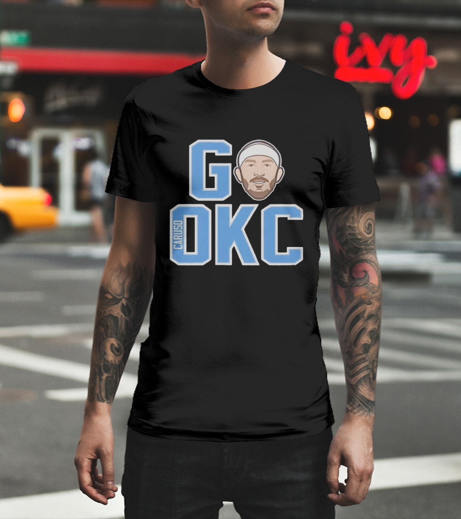 Go OKC Alex Caruso Oklahoma City Thunder T-Shirt