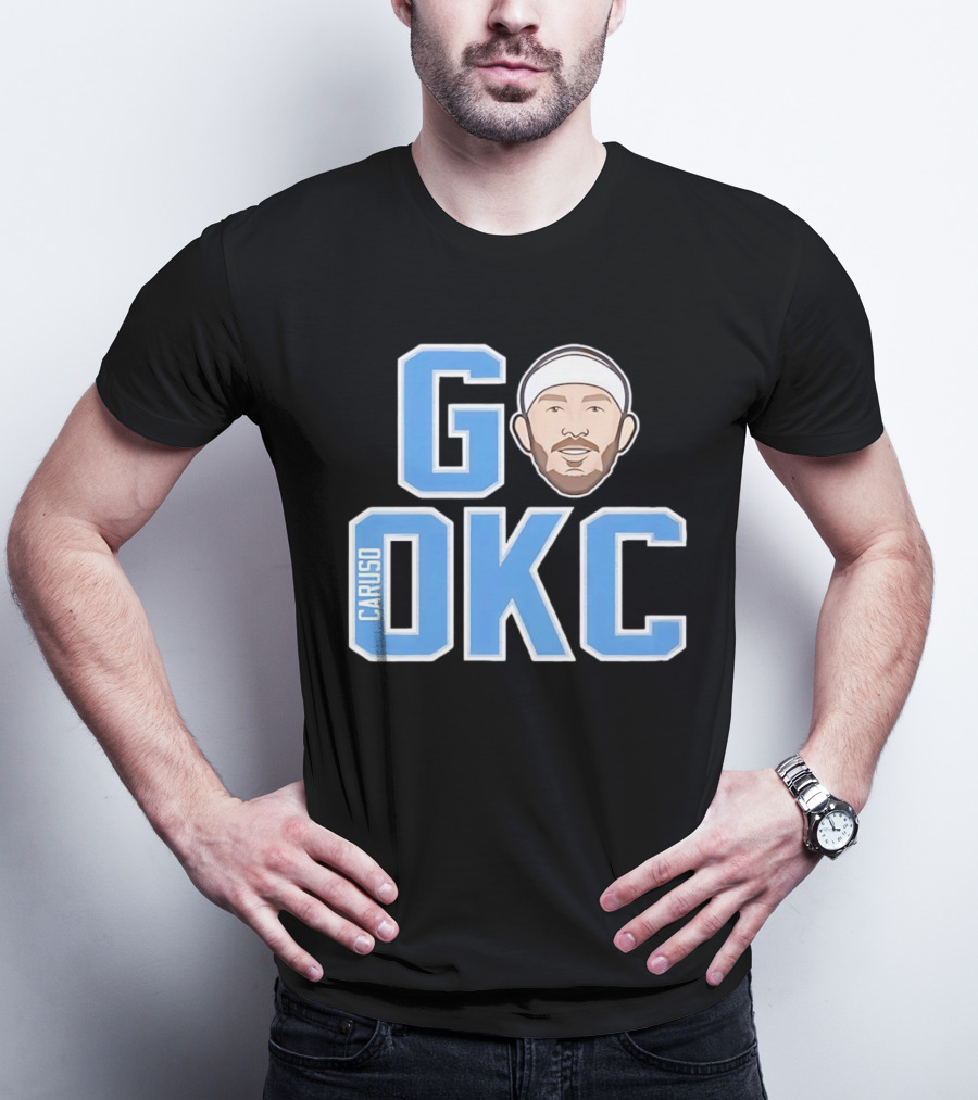 Go OKC Alex Caruso Oklahoma City Thunder T-Shirt