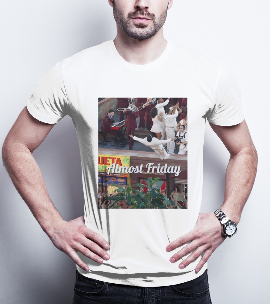 Almost Friday Bad Bunny Un Verano Sin Ti Party Scene T-Shirt