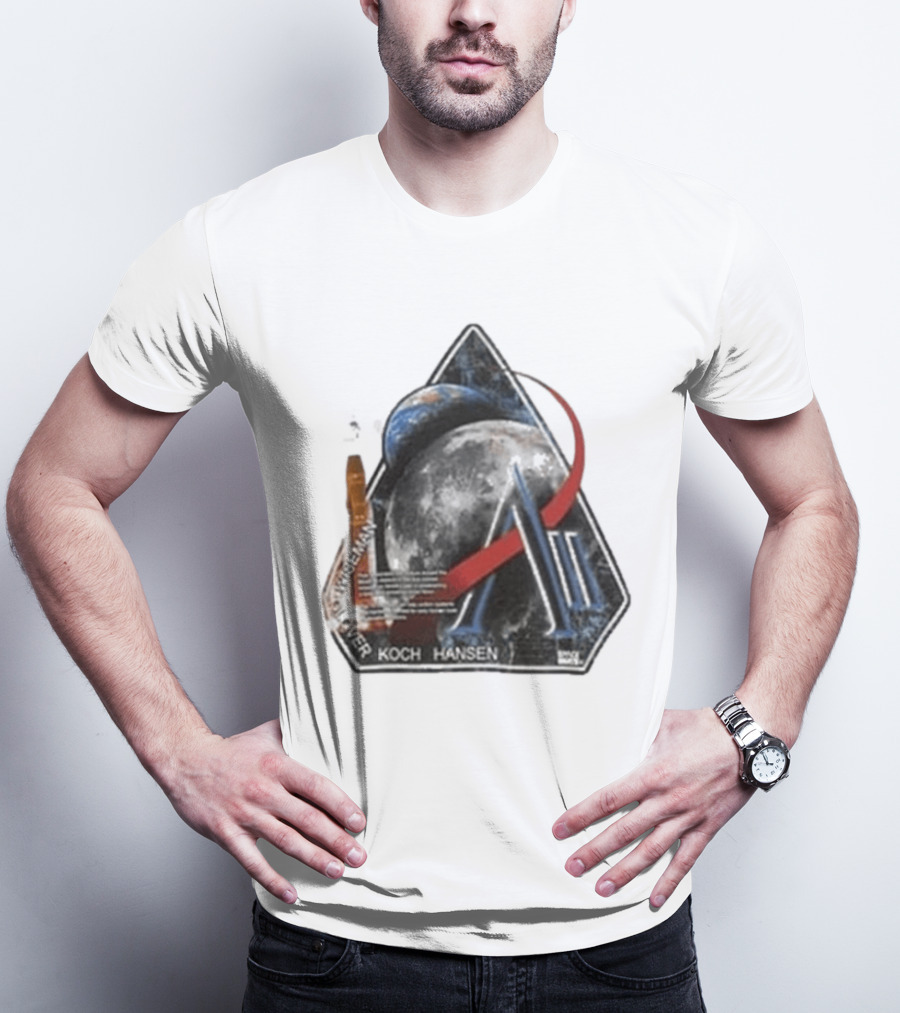 Ron Jon Cocoa Beach FL Artemis II Koch Hansen Moon Mission NASA Spaceship T-Shirt