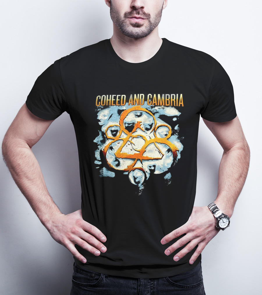 Coheed And Cambria Keywork Symbol With Artistic Texture T-Shirt