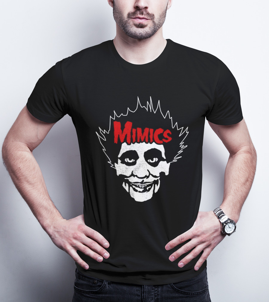 Mimics Fergus Joker Face Wild Hair T-Shirt