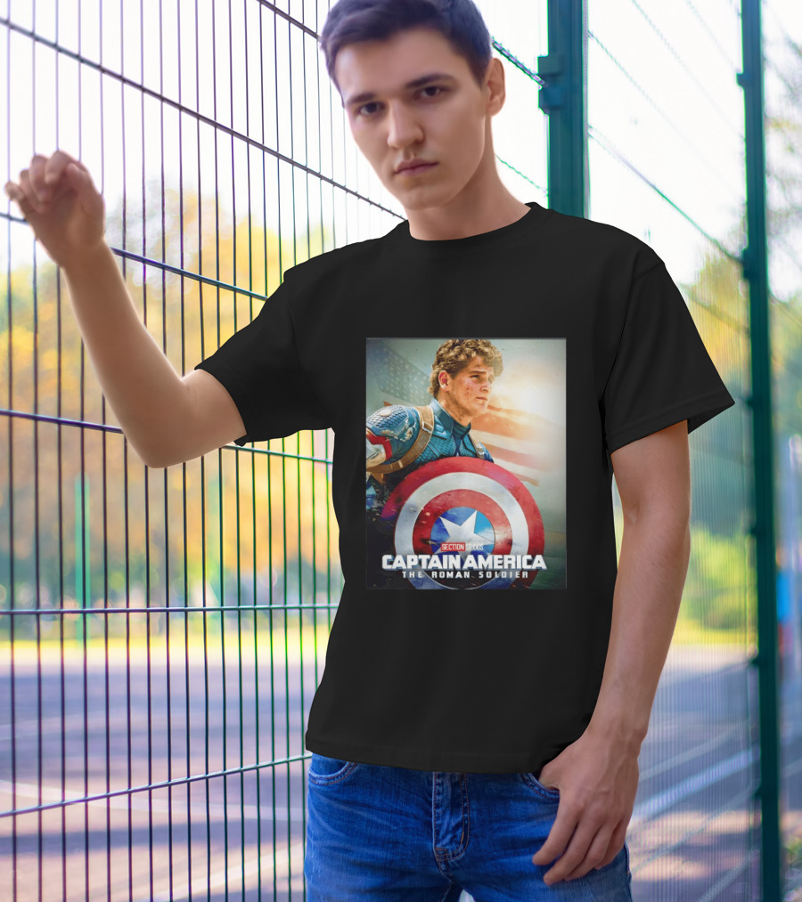 SECTION STUDIOS Captain America The Roman Soldier T-Shirt