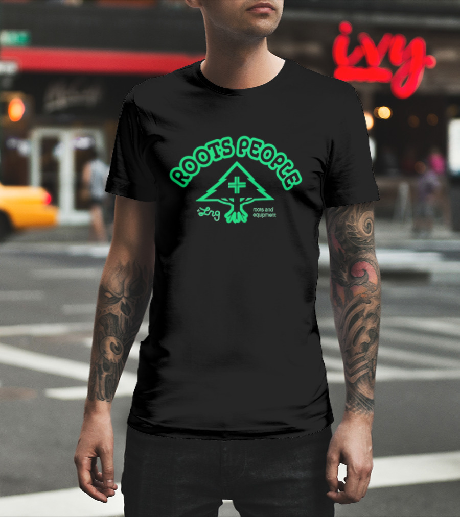 Roots People Lifted Research Group Roots And Equipment T-Shirt