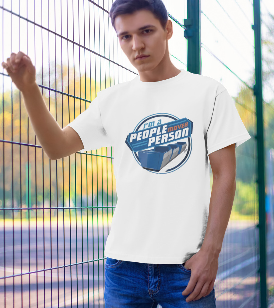 I'm A People Mover Person Retro Style Transport T-Shirt