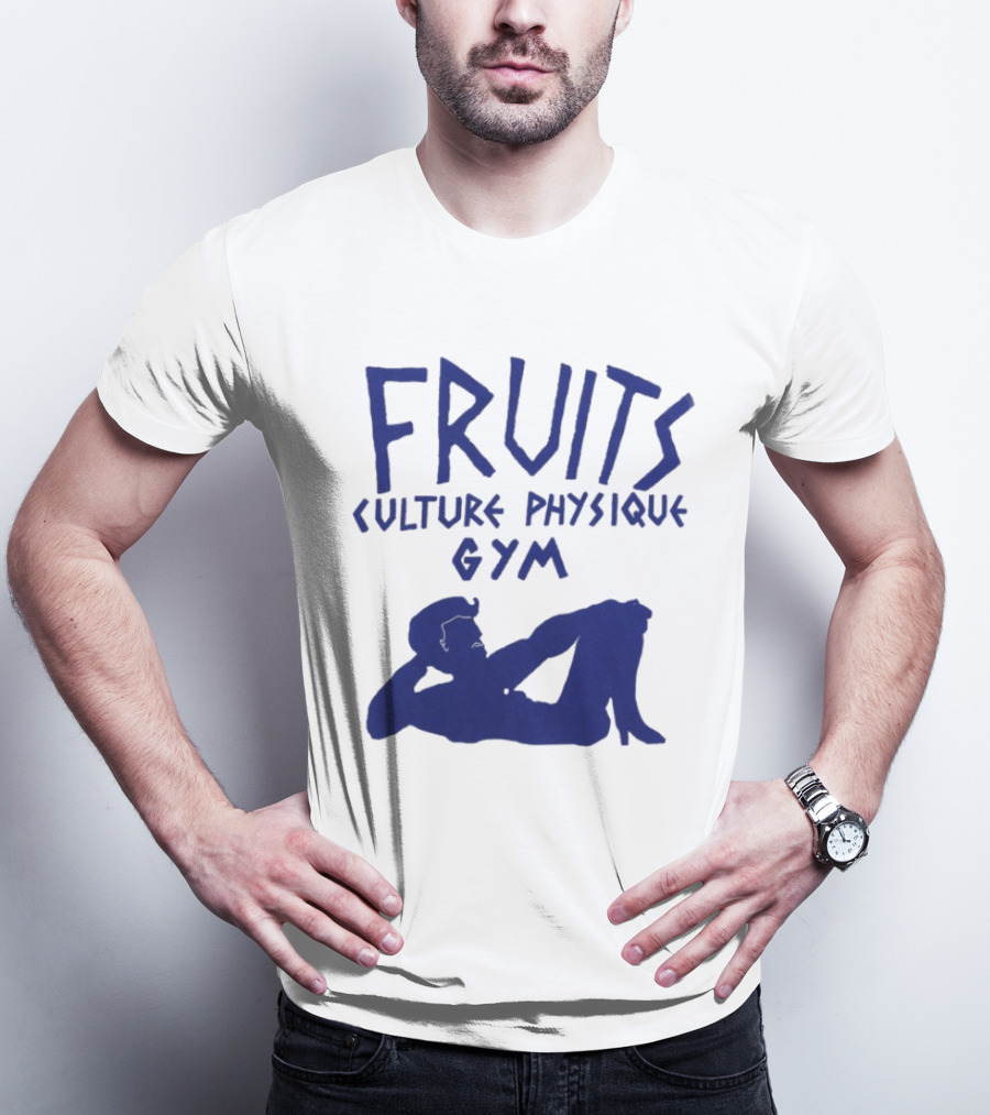 FRUITS Culture Physique Gym Silhouette Fitness T-Shirt