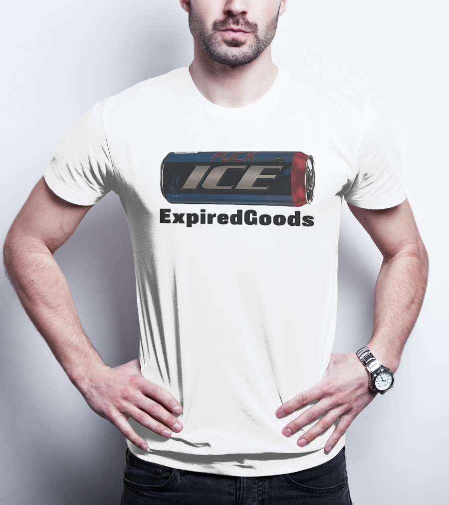 Expired Goods Fuck Ice Can Design Iconic Pop Culture T-Shirt
