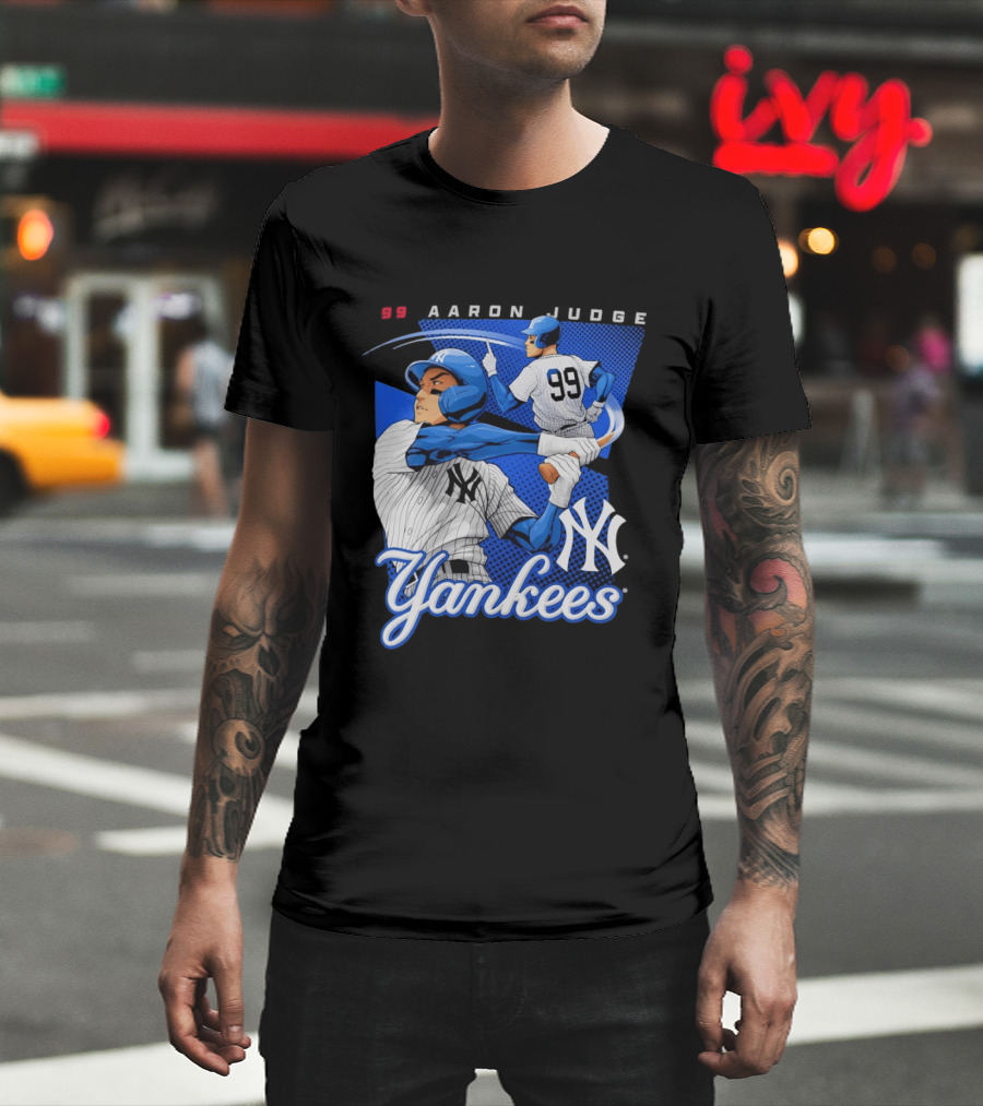 New York Yankees Aaron Judge Anime Yankees 99 T-Shirt