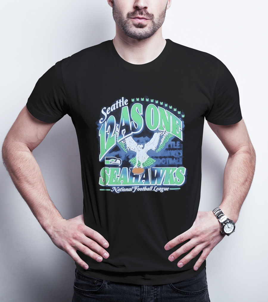 Seattle Seahawks 12 As One National Football League T-Shirt
