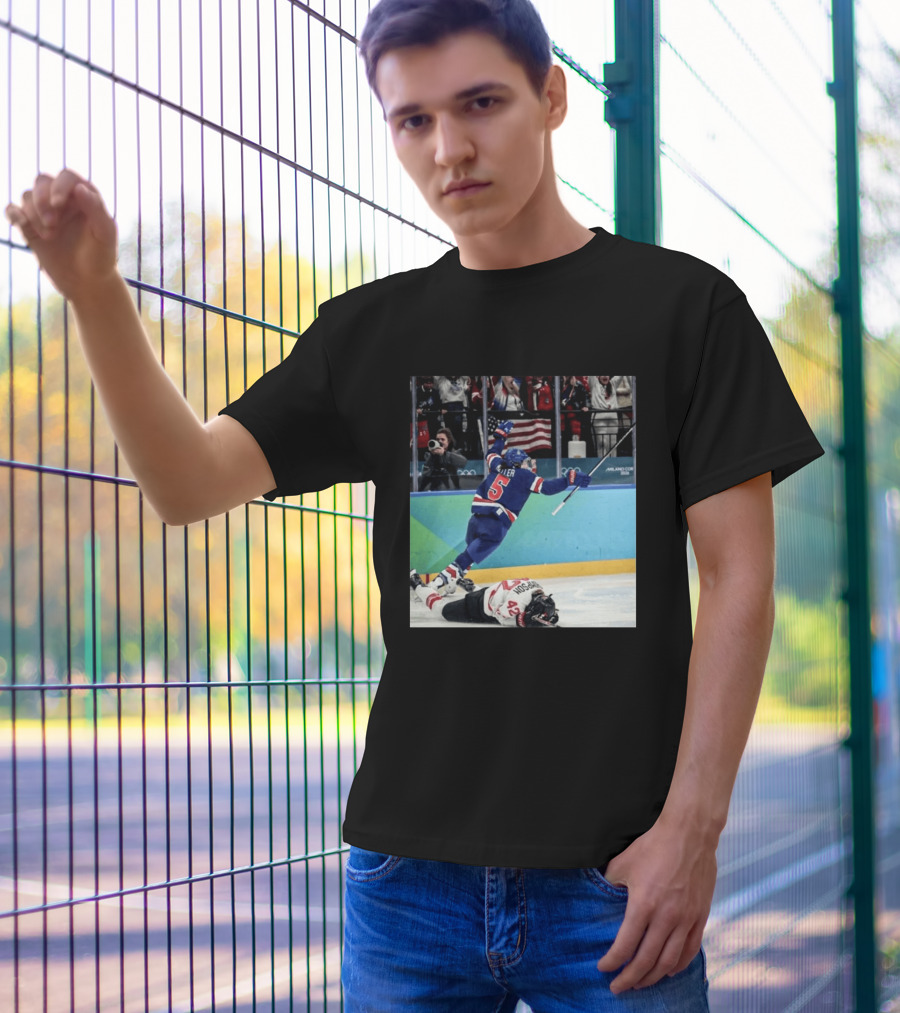Team USA Women's Hockey Gold Win Milan 2026 Celebration T-Shirt