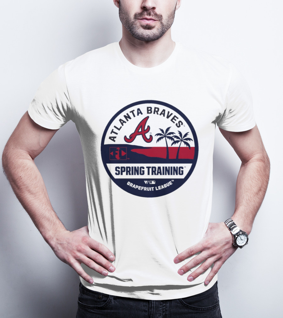 Atlanta Braves Spring Training Grapefruit League Luxe Knit Levelwear T-Shirt