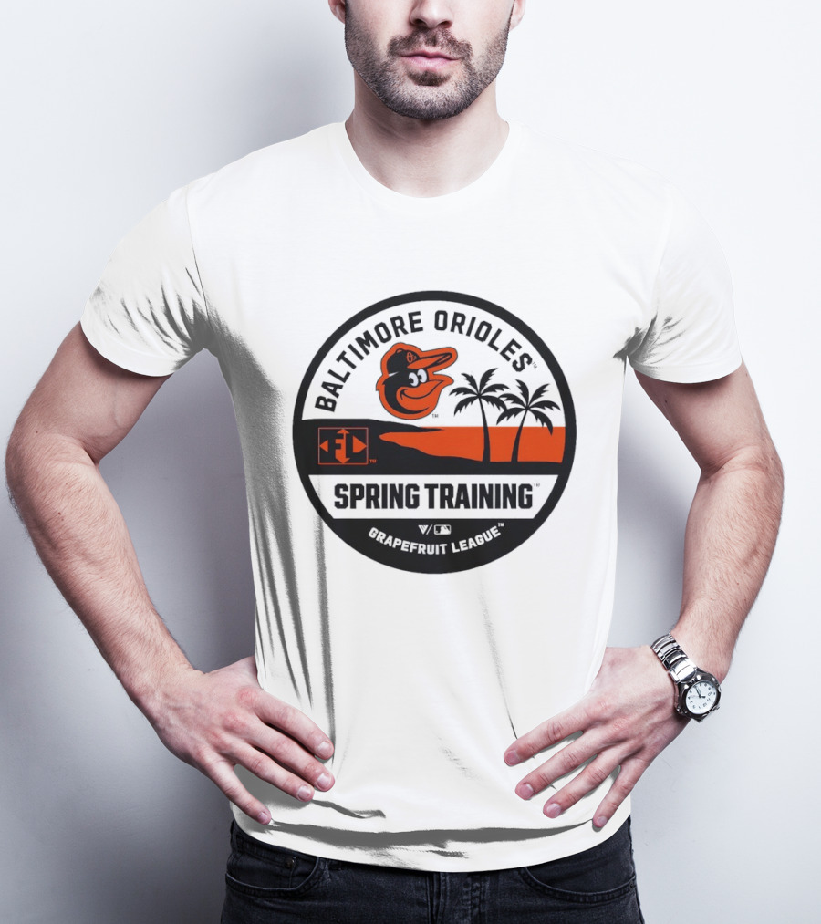 Baltimore Orioles Spring Training Cactus League Palms T-Shirt