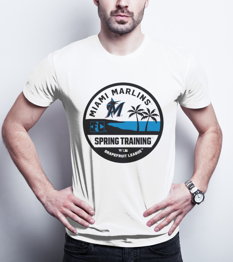 Miami Marlins Spring Training Grapefruit League Luxe Knit T-Shirt
