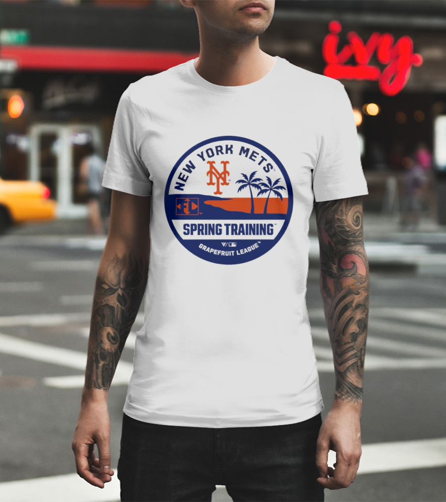 New York Mets Spring Training Grapefruit League Luxe Knit T-Shirt